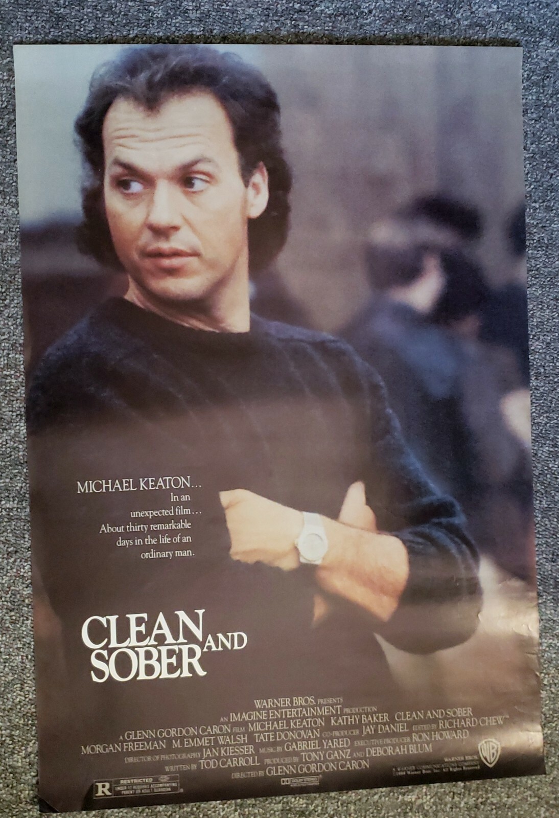 Clean and Sober 1988 Michael Keaton Kathy Baker Freeman Howard One ...