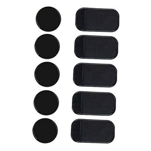 10 Packs Anti-Slip Gel Pads Fixate Sticky Cell Pads Non-Slip Gel Mat ...