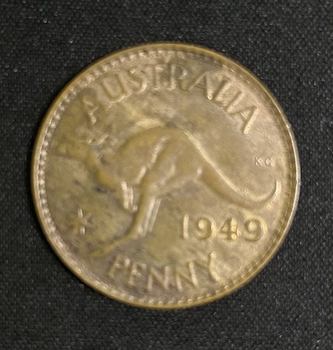 1949 KGVI Australia One Penny Coin - Great Lustre | eBay