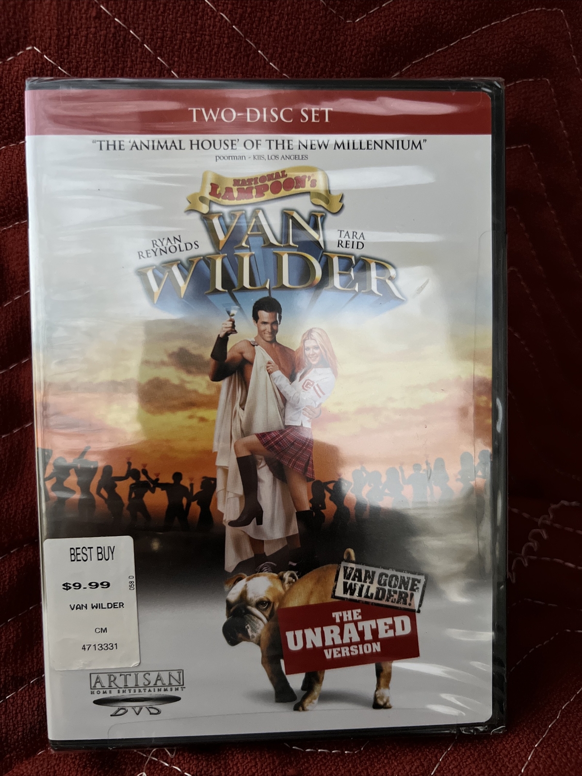 National Lampoons Van Wilder Dvd 2002 2 Set Disc Unrated Version