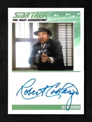 Star Trek TNG Portfolio Prints Series 2 Autograph Robert Costanzo ...