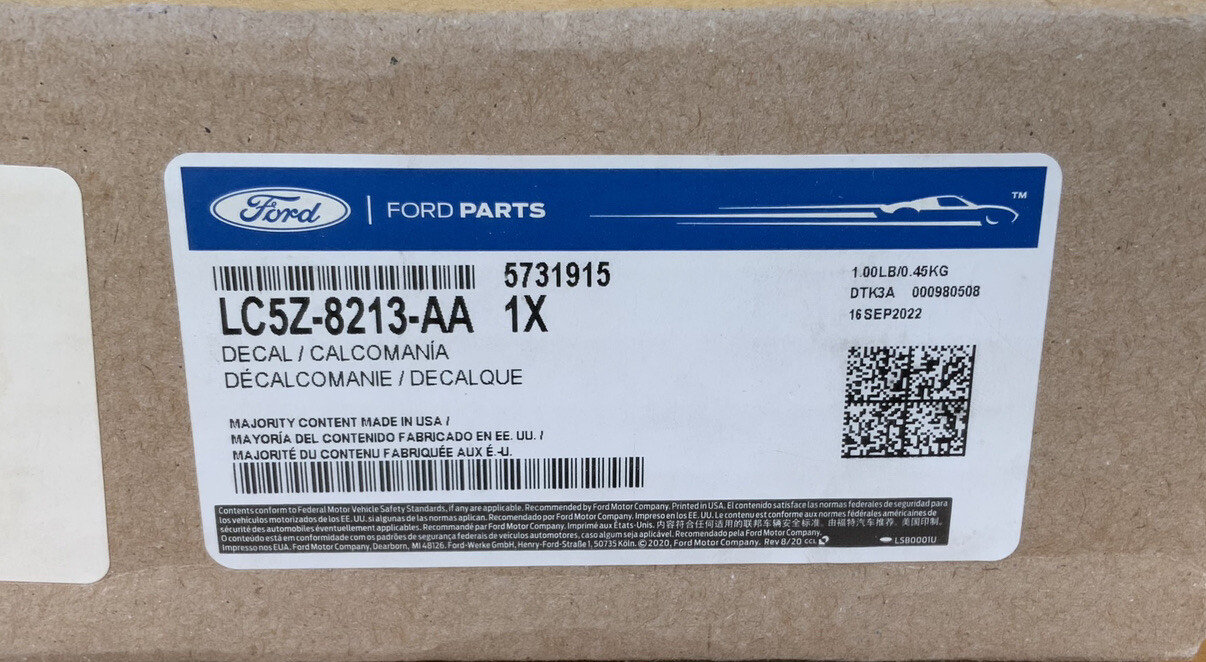 2020-2023 Lincoln Aviator Grille Emblem LC5Z-8213-AA New Oem | eBay