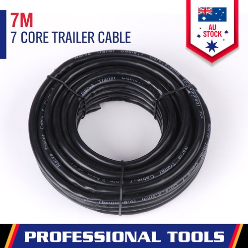 7m 7 Core Wire Cable Trailer Boat Truck Caravan Car Wiring Led Light ...