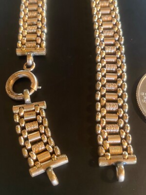 ANTIQUE GOLD FILL? CATERPILLAR TRACK ROLLER VICTORIA POCKET WATCH FOB ...
