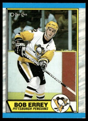 1989-90 O-Pee-Chee #50 Bob Errey Pittsburgh Penguins | eBay