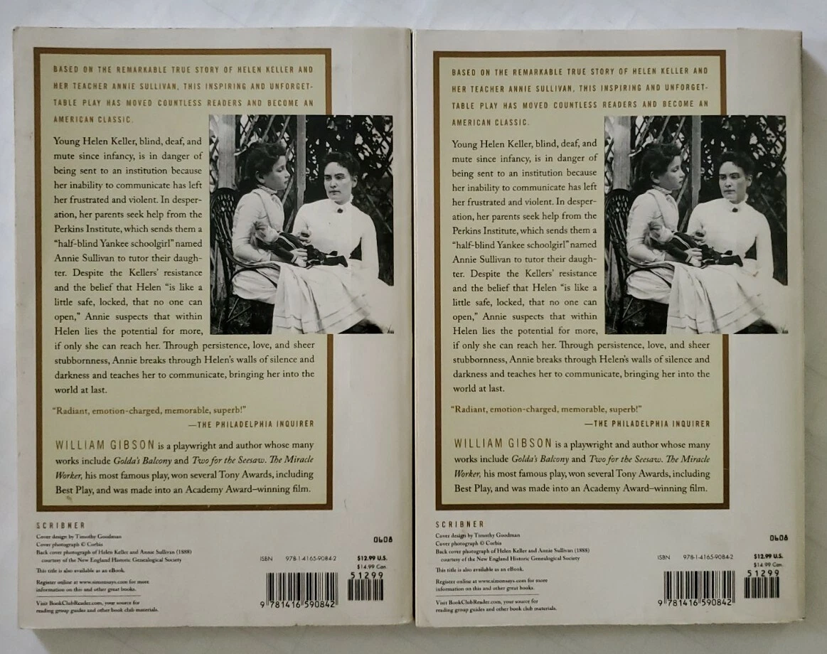 The Miracle Worker Play Book