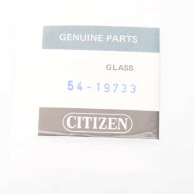 Genuine Citizen Watch Glass Crystal Part 54-19733 New Stock Sealed ...
