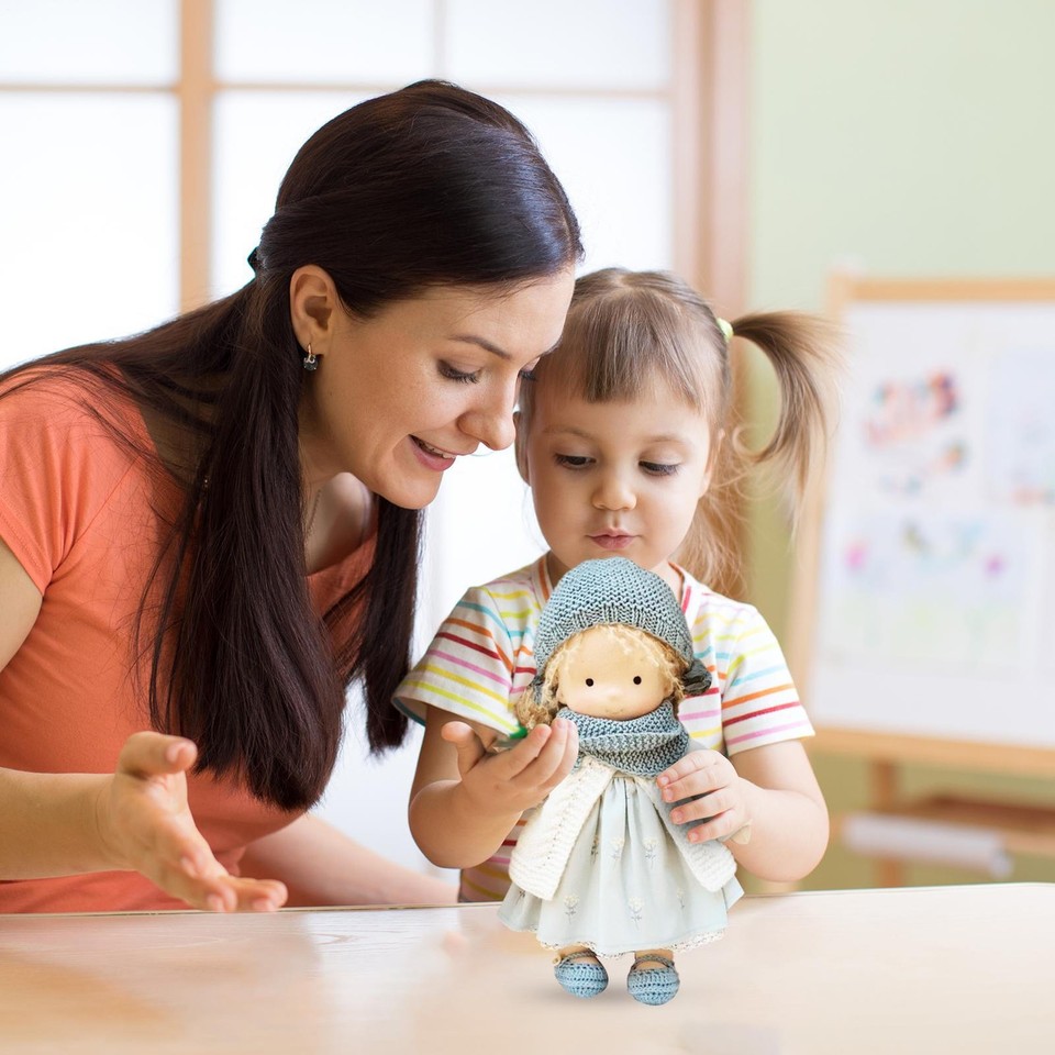Doll Waldorf Handmade Plush Doll Beautiful Cotton Plush Doll Girls ...