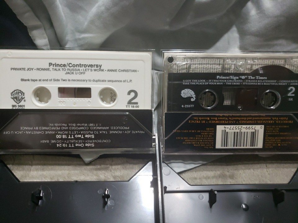 Lot Prince Cassette Tapes Controversy Sign O The Times Minneapolis ...