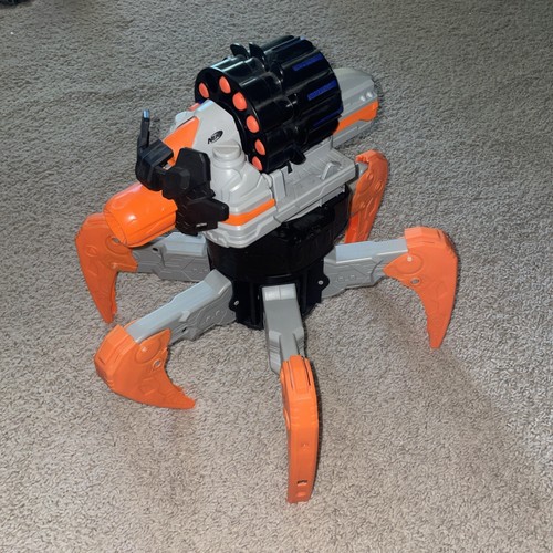 Nerf Combat Creatures Terradrone Walking Battle Drone Complete W ...