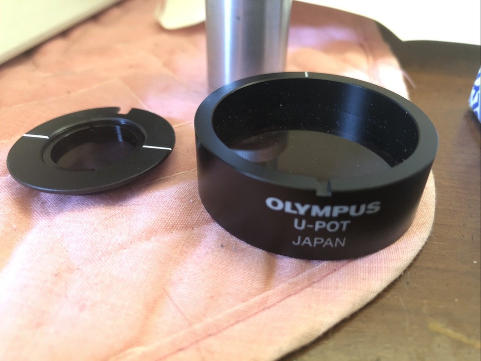 Olympus CH30 PCM PLM Phase Contrast Polarizing Asbestos Microscope 4/10 ...