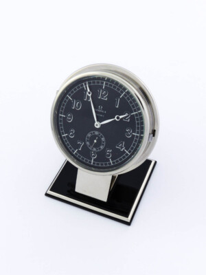 Omega Table Clock with 8 day movement art deco | eBay