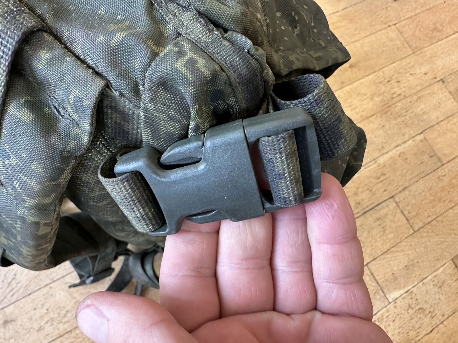 Russian Army Original Hiking Backpack 6SH117 25L + 7L Buttpaсk MOLLE ...