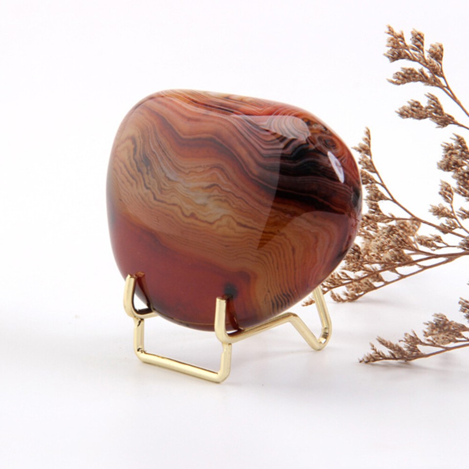 Set of 3 Ore Specimen Bracket Crystal Display Rock Holder Mineral ...