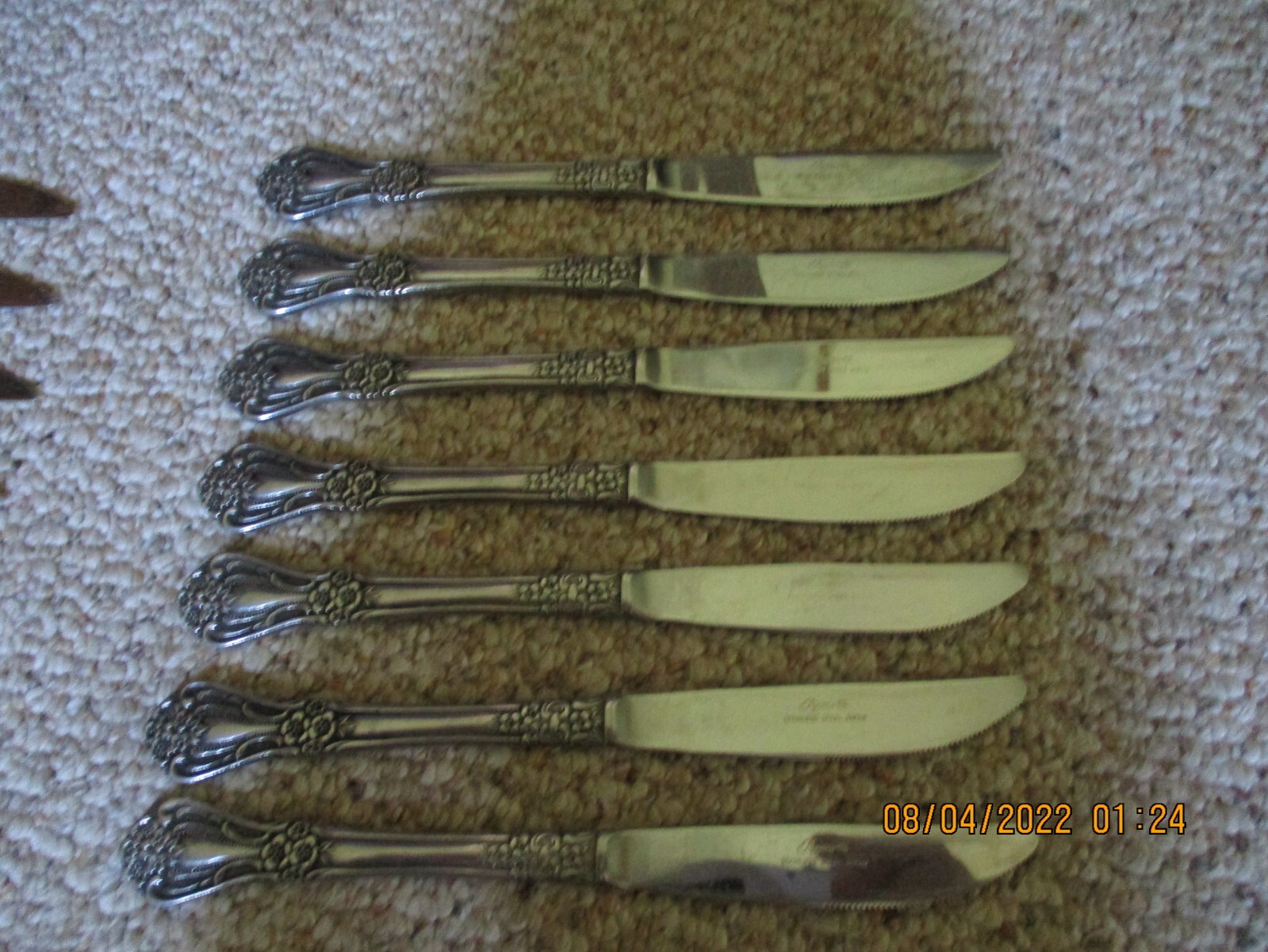 Rogers Knives Stainless Steel ( Japan ) Lot of 7 utensils - regular ...