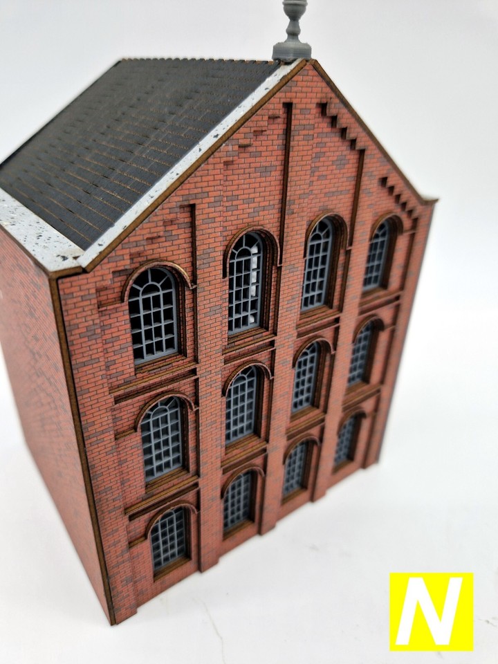 Modelux N GAUGE 'I & R Morley Building' kit | eBay UK