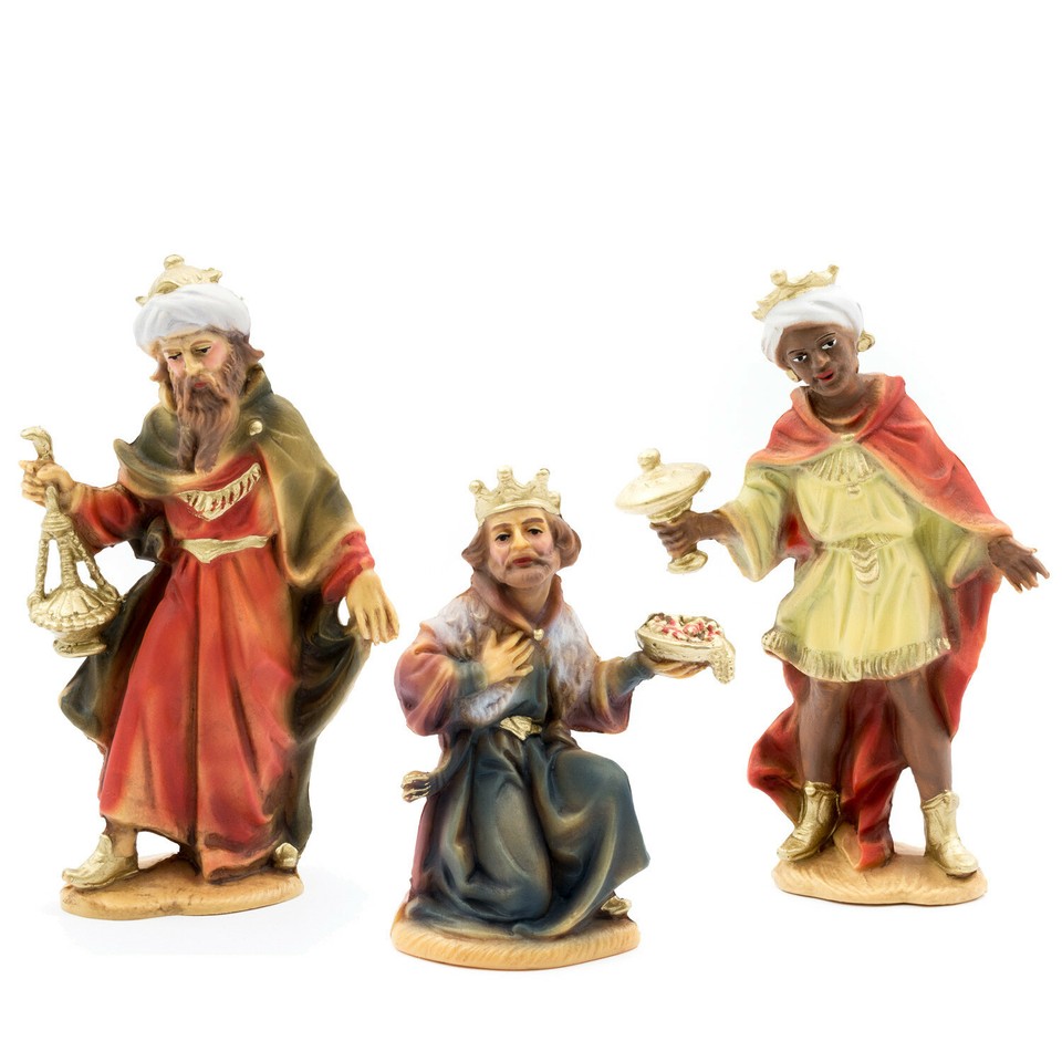 MAROLIN Nativity Figure Set, 12 pcs. (Plastic Material), 4.75 inch ...