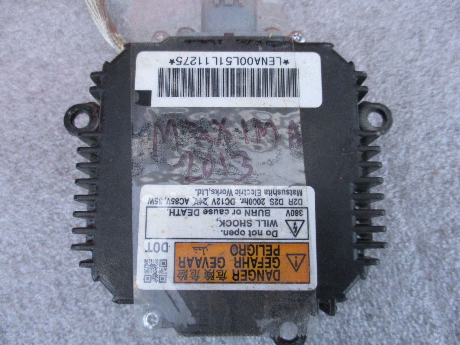 OEM 2004-2014 Nissan Maxima Xenon HID Headlight Ballast and Igniter | eBay