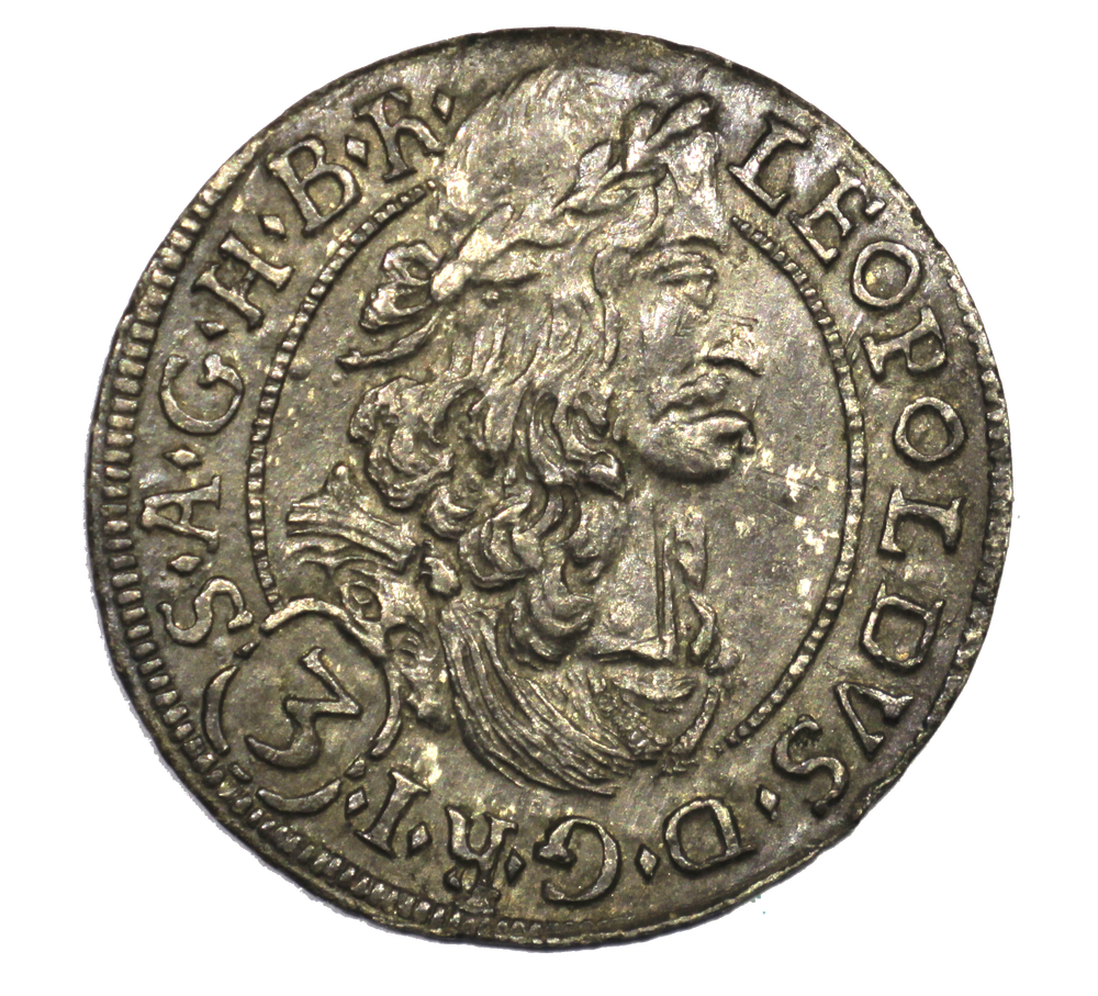 1693-Austria 3 Kreuzer-Leopold I (AU 58-NGC) | eBay