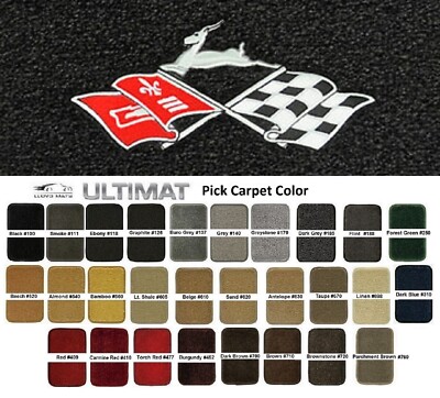 Lloyd Mats Ultimat Chevrolet Impala Cross Flags Front Floor Mats (1958 ...