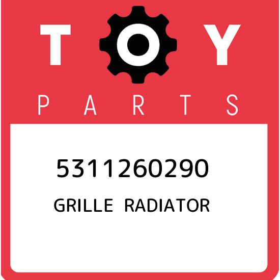 5311260290 Genuine Toyota Grille Radiator 53112-60290 for sale online ...