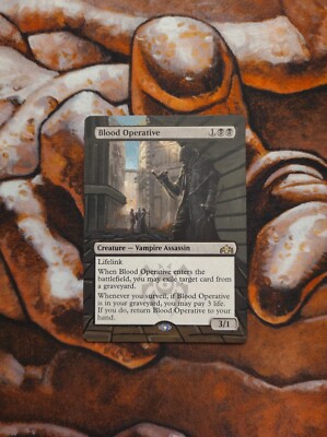 Magic the Gathering Blood Operative Hand Painted Unique Custom MTG ...