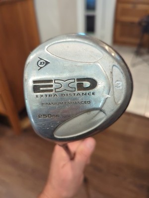 Dunlop EXD Extra Distance 220cc 3 Driver Golf Club LH Graphite 43 ...