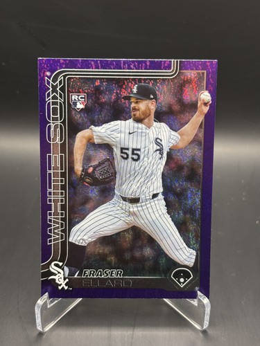 2025 Topps Update #US159 Fraser Ellard RC Purple Rainbow Foil /250 ...