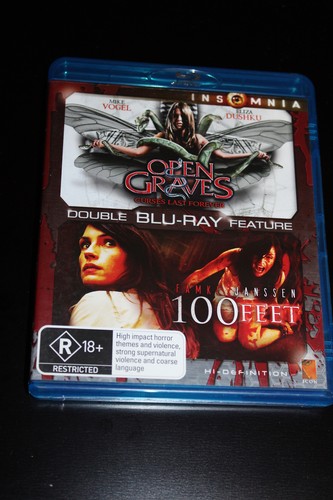 Open Graves (2009) / 100 Feet (2008) - Double Blu-Ray Feature | eBay