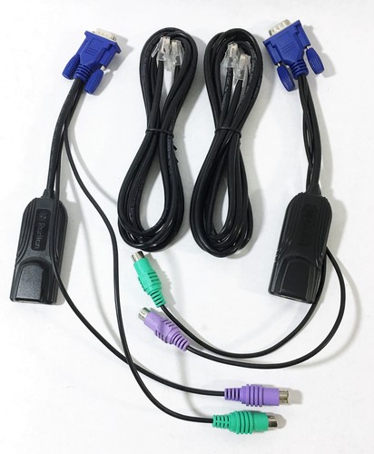 2Pcs Raritan DCIM-PS2 Dominion KVM Switch CIM PC Interface Module Cable ...