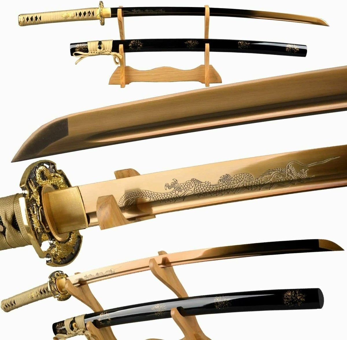 Sword Made Out Of Gold Gold Sword Katanas