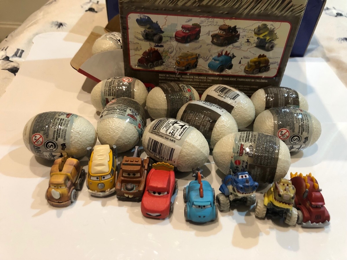 55 Kinder Surprise Surprise Eggs Cars Disney Pixar Cars 2