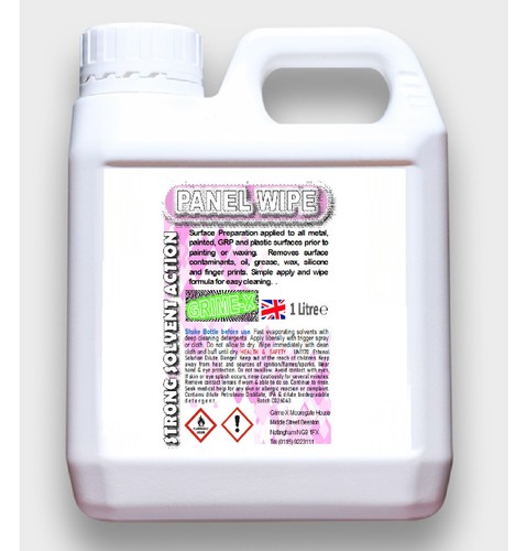1L Pre Paint Panel Wipe Water Based Degreaser 1 litre Remove Silicone ...