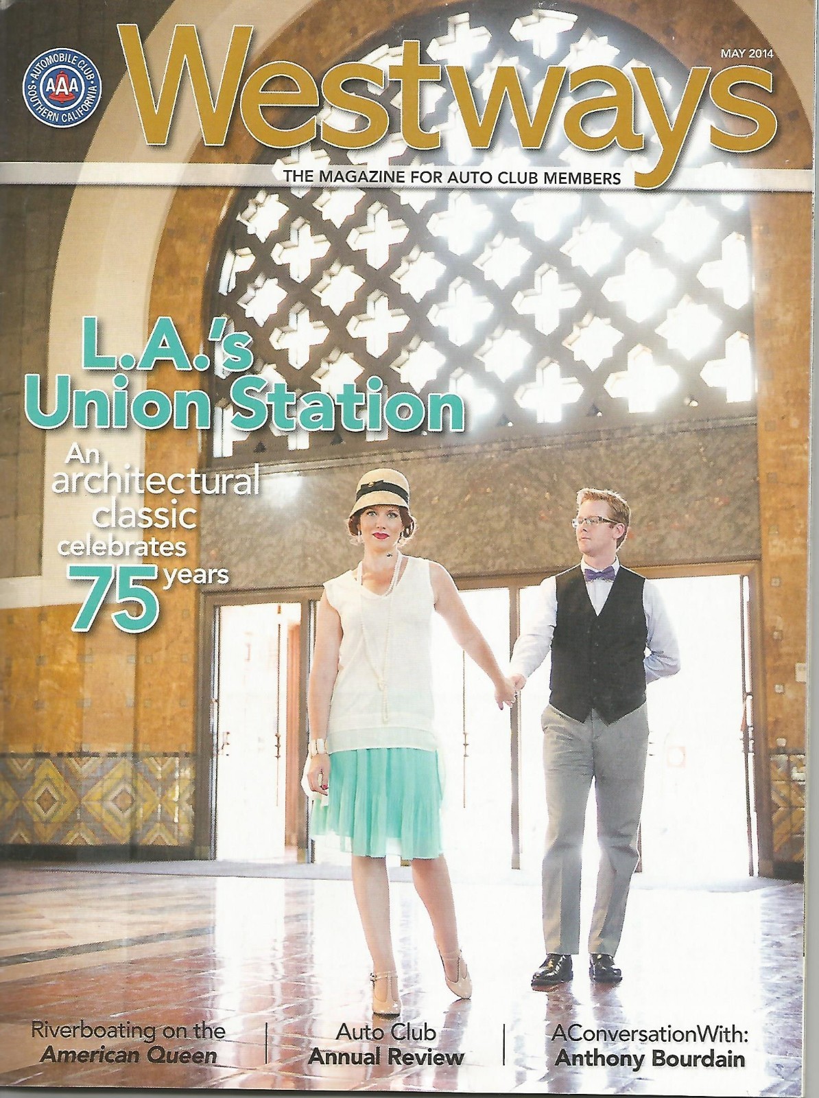 AAA WESTWAYS MAGAZINE L A's Union Station May 2014 | eBay