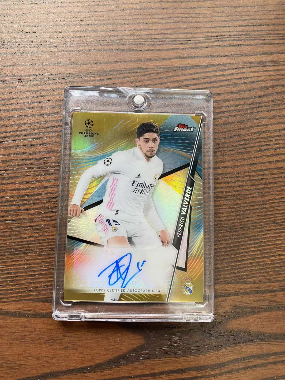 TOPPS 2020-21 FINEST FEDERICO VALVERDE AUTOGRAPH | eBay