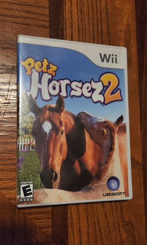 Petz: Horsez 2 (Nintendo Wii, 2007) Ubisoft Horse Game - CIB Complete W ...