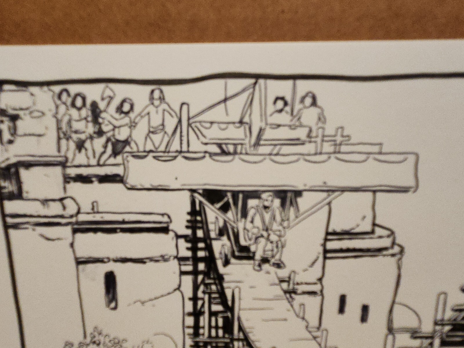 PELLUCIDAR Comic Strip Original Art 3-8-2014 GARY KWAPISZ Edgar Rice ...