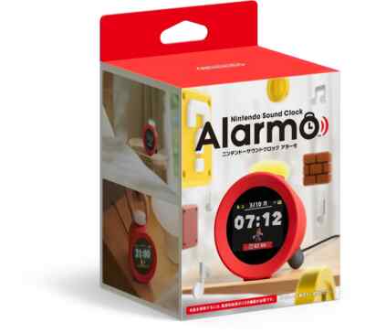 Nintendo Sound Clock Alarmo with Box Official Alarm Limited Edition ...