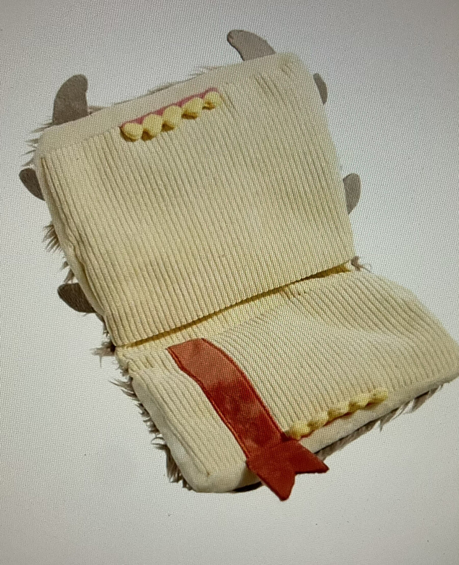 BarkBox Harry Potter Dog Toy Wizarding World Monster Book Of Monsters ...