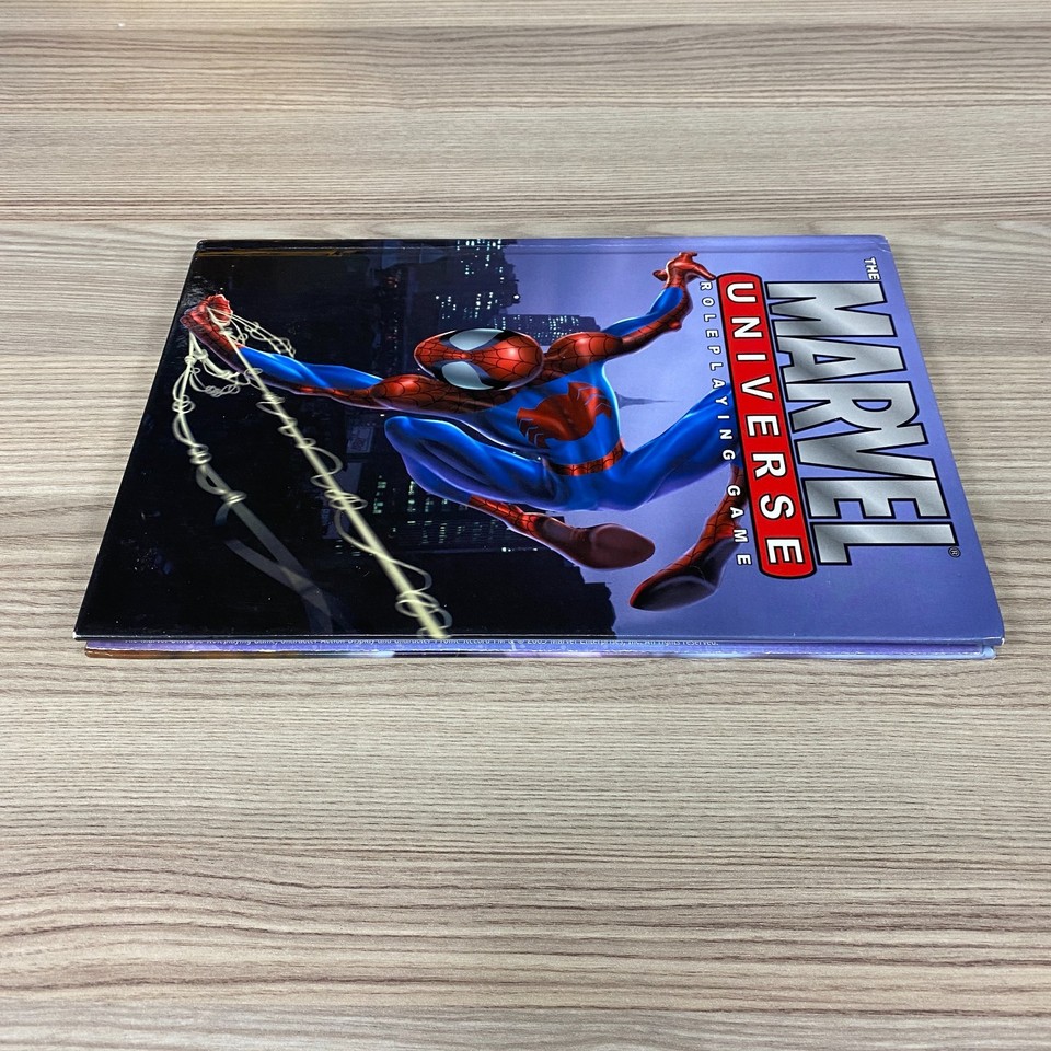 Il Gioco Di Ruolo DELL'UNIVERSO MARVEL Libro Rilegato 2003 RPG SPIDER ...