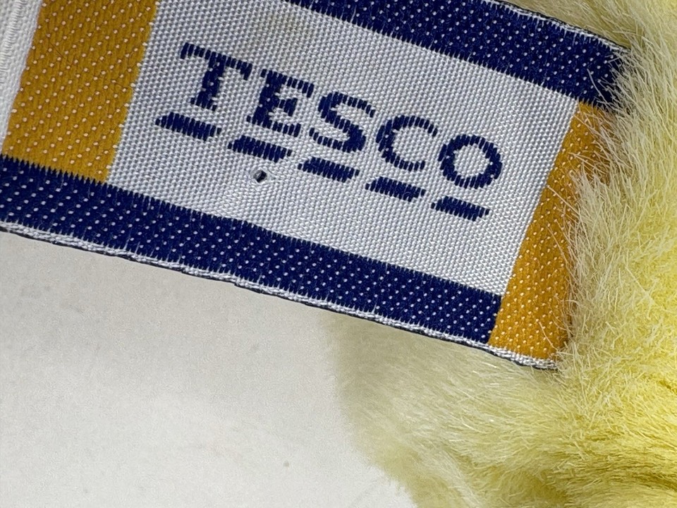 Vintage Tesco Yellow Duckling Duck Dermot Soft Beanie Toys Plushies ...