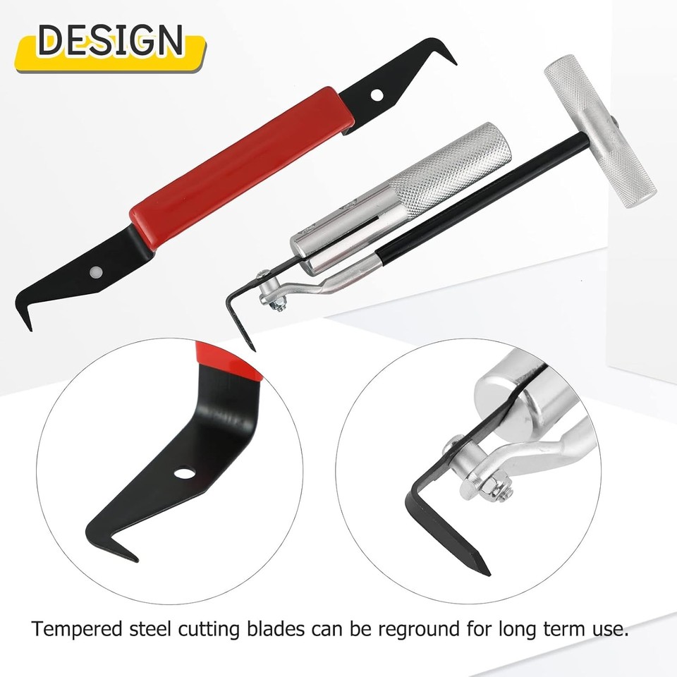 Set of 7 Professional Auto Windshield Wind Glass Removal Tool Kits ...