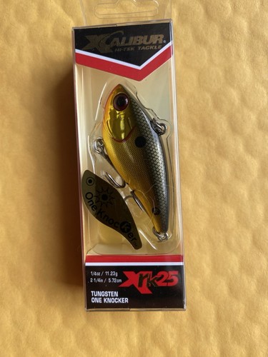 Xcalibur XRK25 DISCONTINUED Tungsten One Knocker! Gold/Black Rare! Hard ...