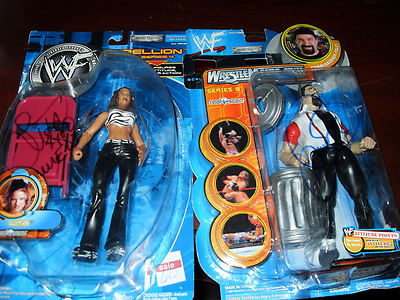 WWE COMMISSIONER FOLEY FIGURE AUTOGRAPHED BY MICK FOLEY | eBay