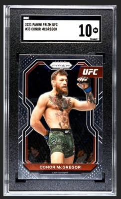 2021 Prizm UFC Conor McGregor #30 Rookie RC - SGC 10 GEM MINT | eBay