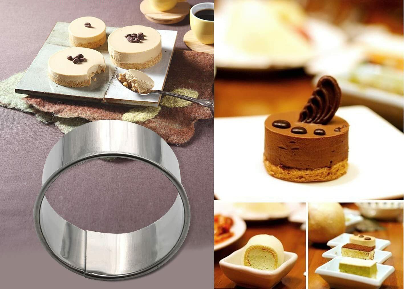 Round Cookie Biscuit Cutter Set 12 Circle Pastry Donut Cutter Set Round ...