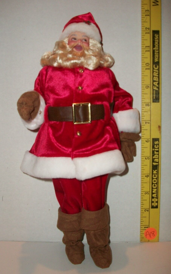 1999 MATTEL JOLLY BARBIE SANTA CLAUS DOLL WITH REMOVABLE CLOTHES ...