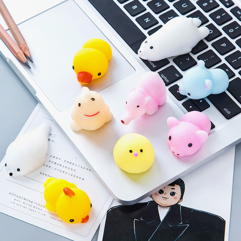 25 Squishy Lot Normal / Glow-in-the-darkf Rising Fidget Cute Animal ...