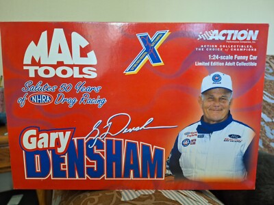 GARY DENSHAM MAC TOOLS/NHRA 50TH 2001 MUSTANG FUNNY CAR NEW RARE!!! | eBay