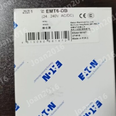 1pcs New EATON EMT6-DB 24-240V Thermistor overload relay | eBay